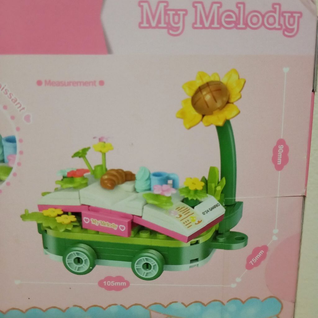 Jual Keepplay My Melody Picnic At Flower Fields Blocks Action Figure ...