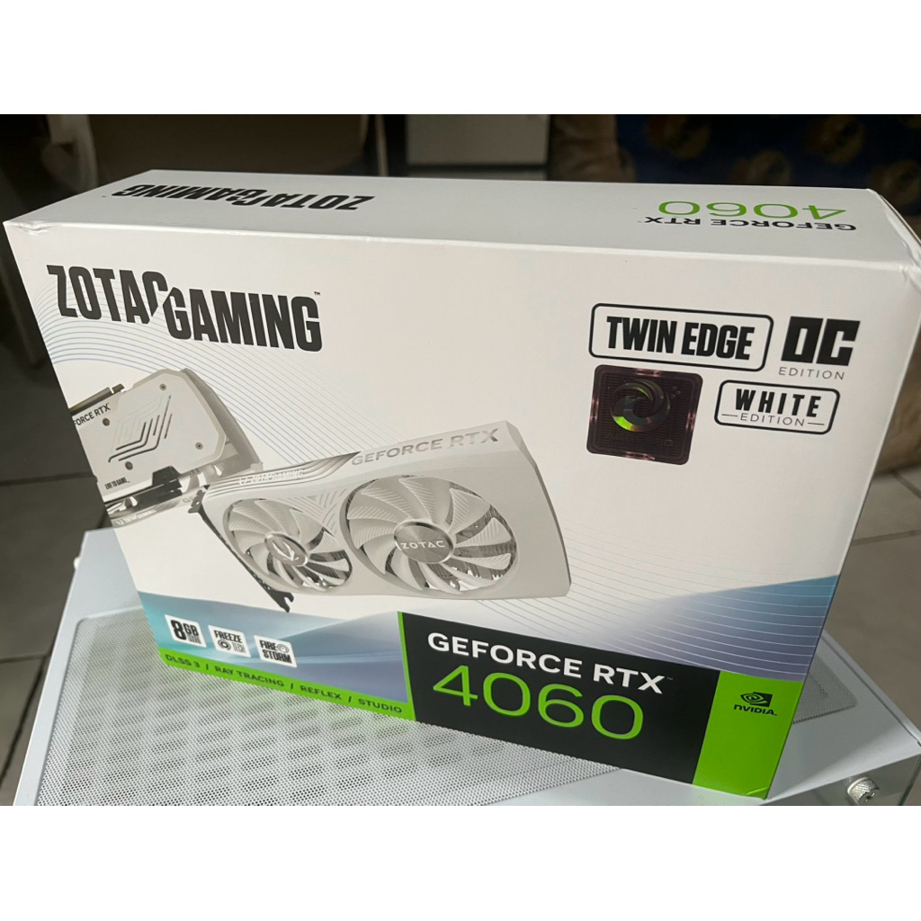 Jual ZOTAC GAMING GEFORCE RTX 4060 8GB TWIN EDGE OC WHITE | Shopee ...