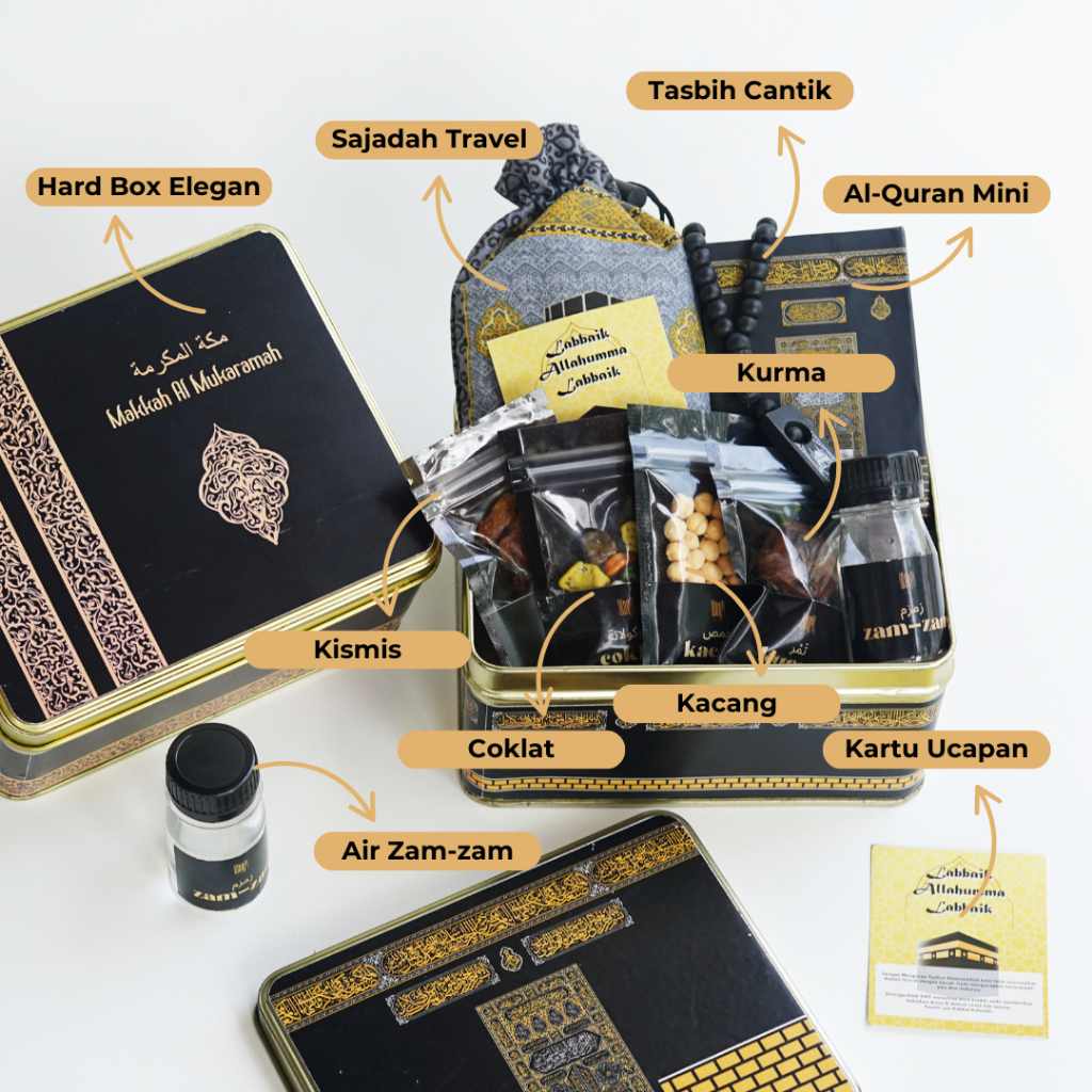 Jual Hampers Islami Gift Box Tin Sajadah Quran Premium - Kado Hadiah ...