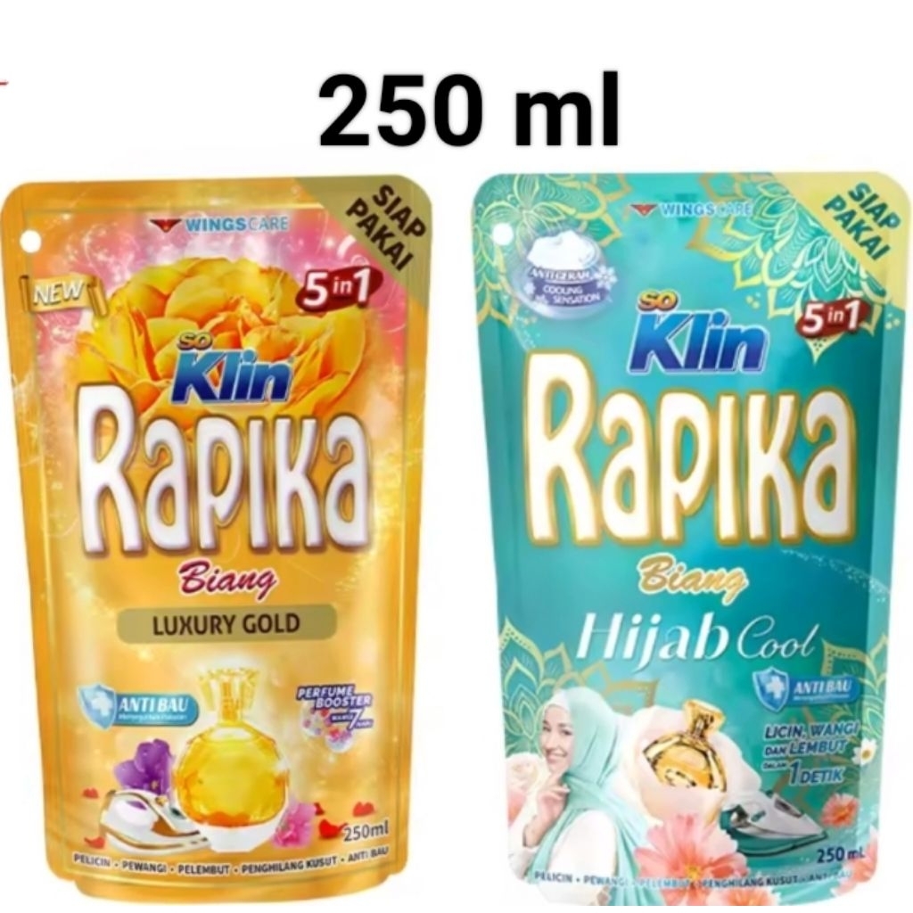 Jual (250 ml) Rapika biang luxury 5 in1 siap pakai | Shopee Indonesia