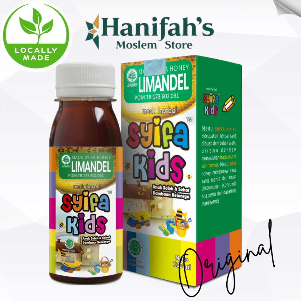 Jual Madu Syifa Kids Limandel Obat Amandel Anak, Obat Herbal Amandel ...