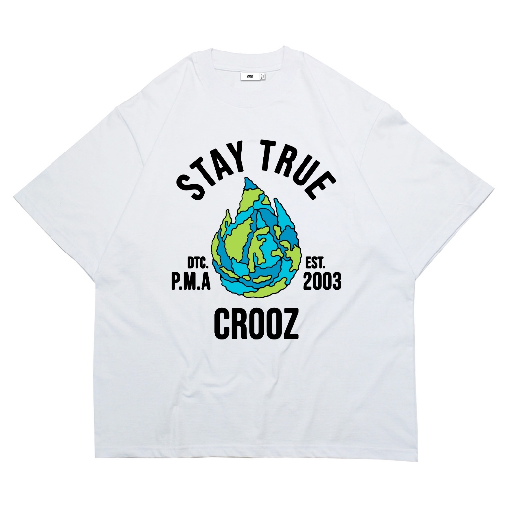 Jual GLOBE | CROOZ HEAVYWEIGHT OVERSIZED T-SHIRT | WHITE | Shopee Indonesia