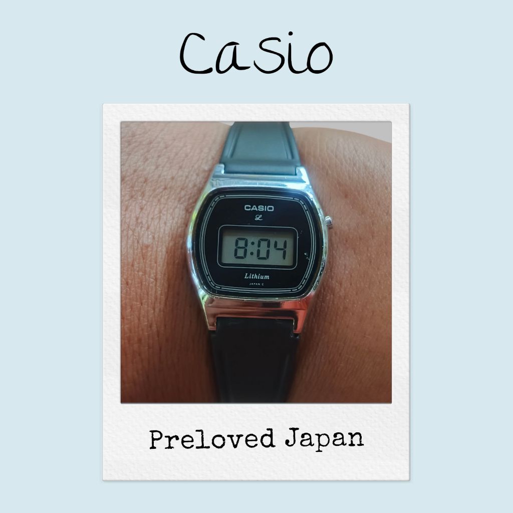 Jual Jam Tangan Digital Gaya Klasik Desain Retro 80’s untuk Wanita atau ...