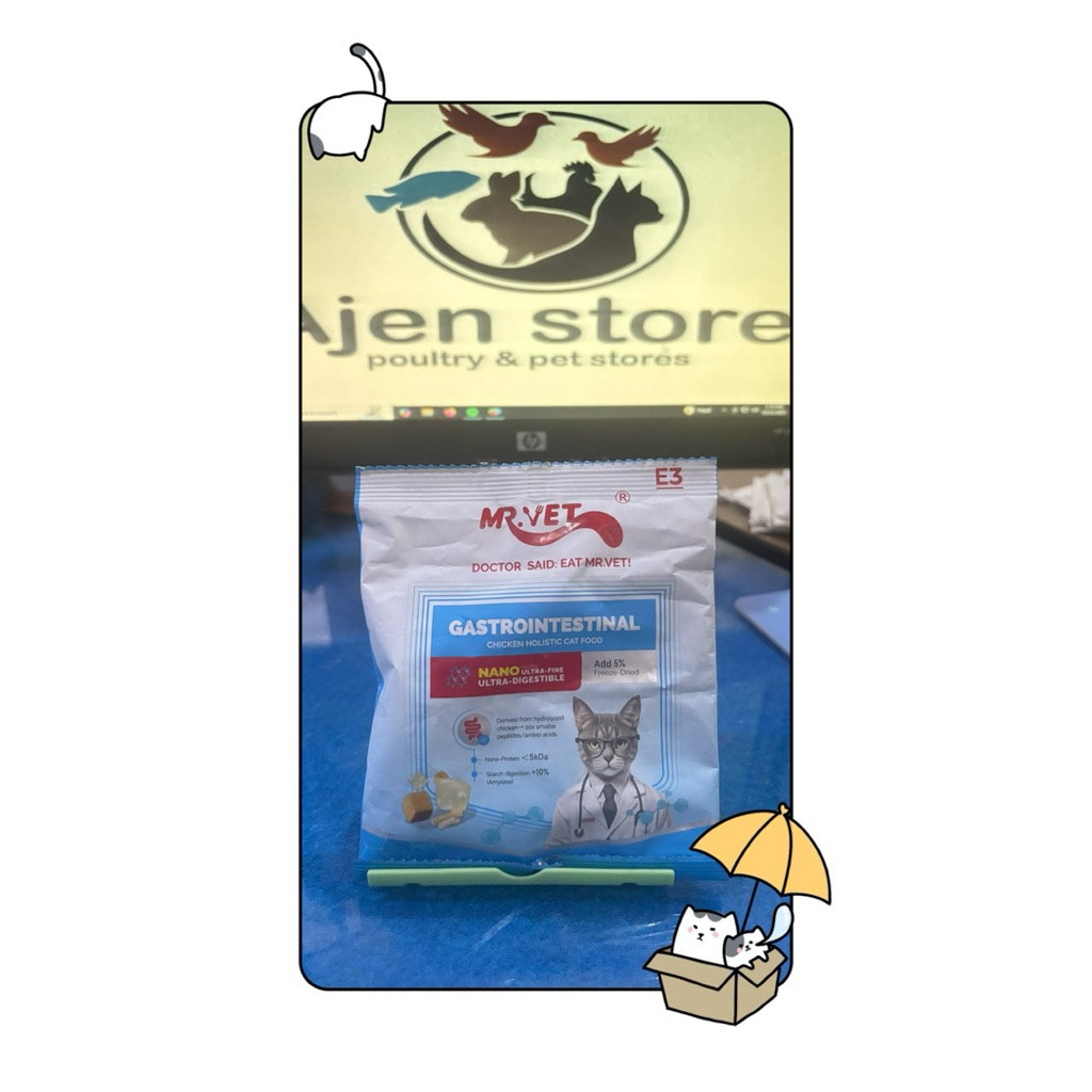 Jual [NEW] Mr. Vet – Dry cat food Mr.Vet E1 50g E2 50g, and E3 50g ...