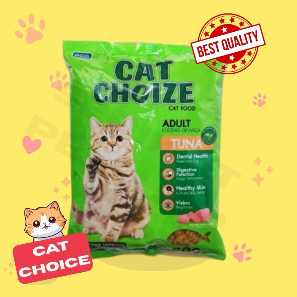 Jual Cat Choize 800gr Dewasa (Adult) Tuna & Salmon | Makanan Kucing ...