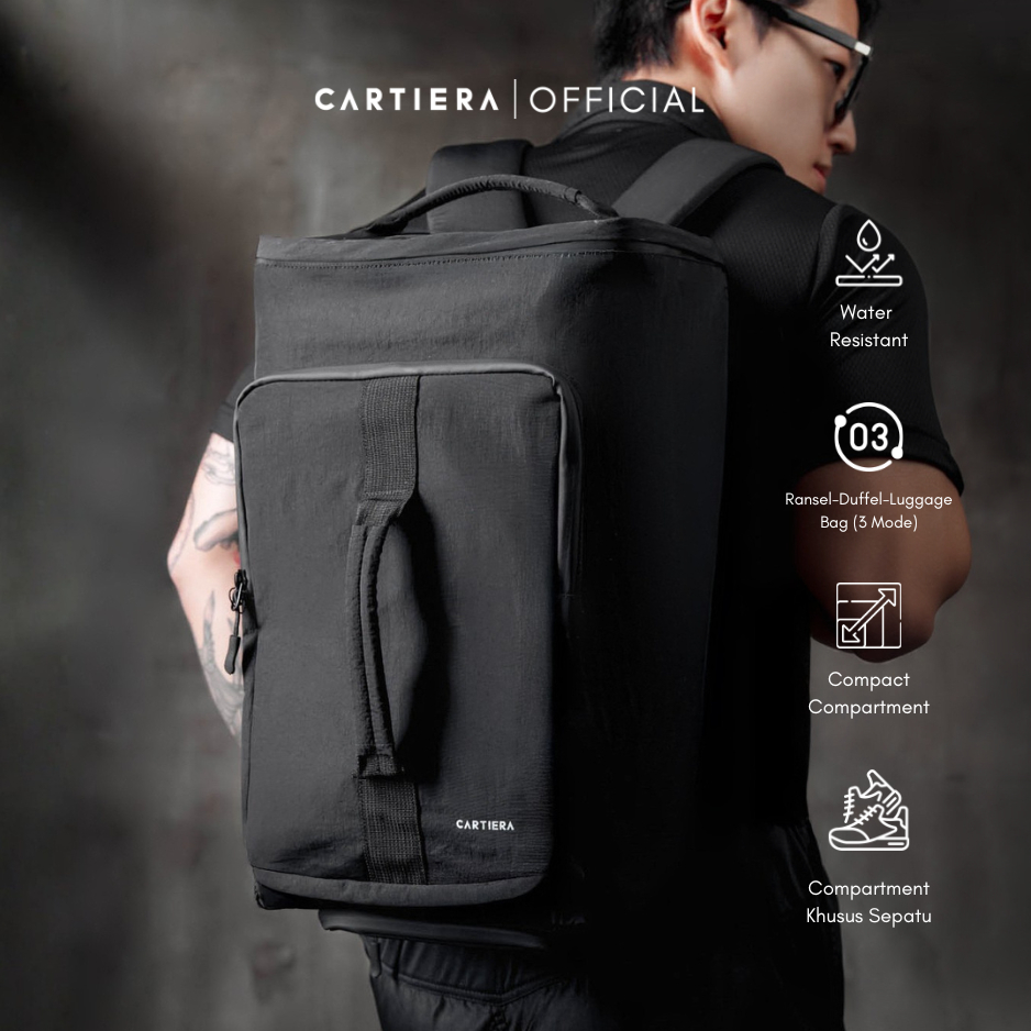 Jual Cartiera Prime Duffle Bag Tas Olahraga Gym Travel Bag Multifungsi ...