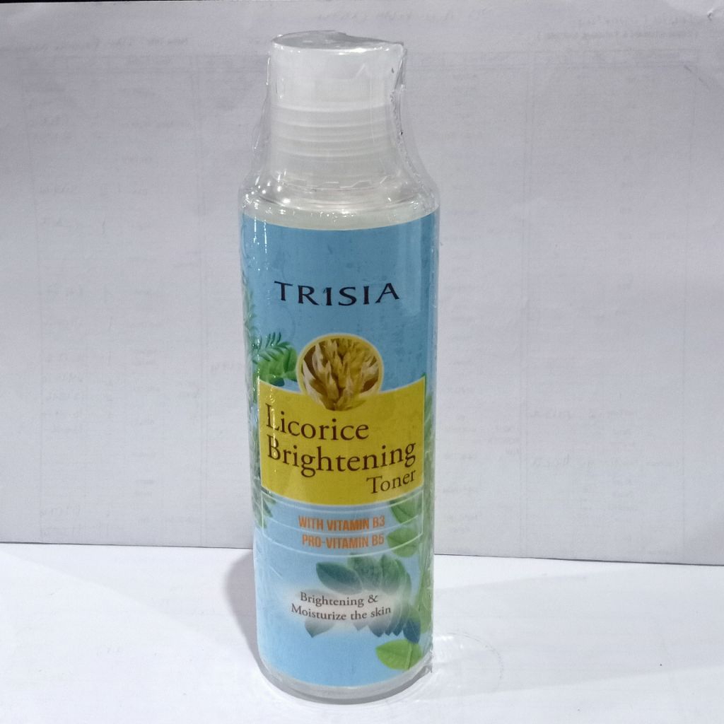 Jual TRISIA LICORICE BRIGHTENING TONER 140ml | Shopee Indonesia
