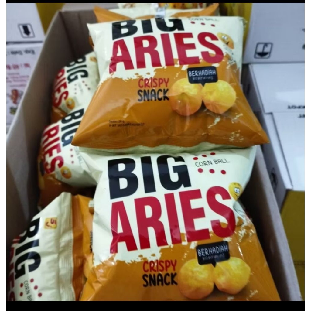 Jual Chiki Big Aries berhadiah 1pack 10pcs | Shopee Indonesia