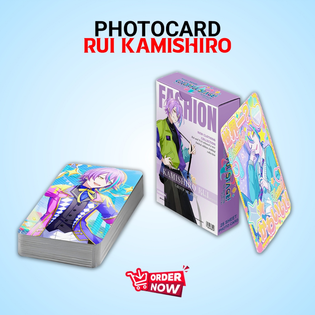 Jual PHOTOCARD SET RUI KAMISHIRO VS PROJECT SEKAI COLORFUL STAGE ...