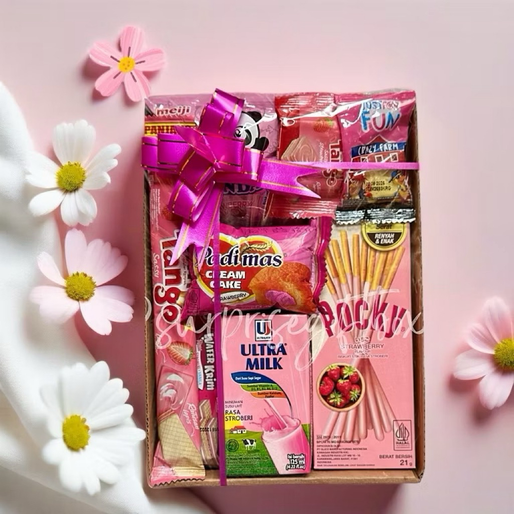 Jual Hampers Snack/ Parcel Snack/ Hampers Valentine/ Valentine Gift ...