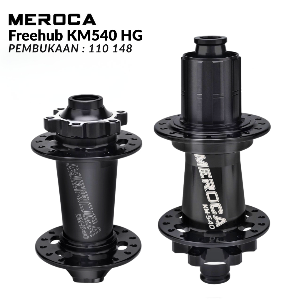 Jual Meroca KM 540 HG Hub Freehub TA Boost 32 Hole Thru Axle MTB ...