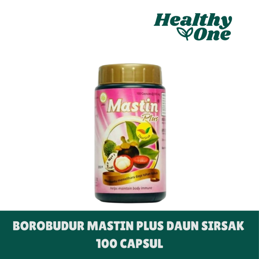 Jual MASTIN PLUS DAUN SIRSAK 1 BOTOL 100 CAPSUL | Shopee Indonesia
