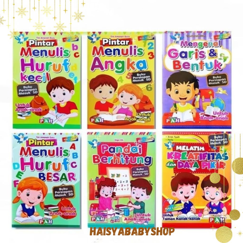 Jual B171 BUKU PRA SEKOLAH ANAK TK PAUD BUKU PINTAR ANAK BELAJAR ...