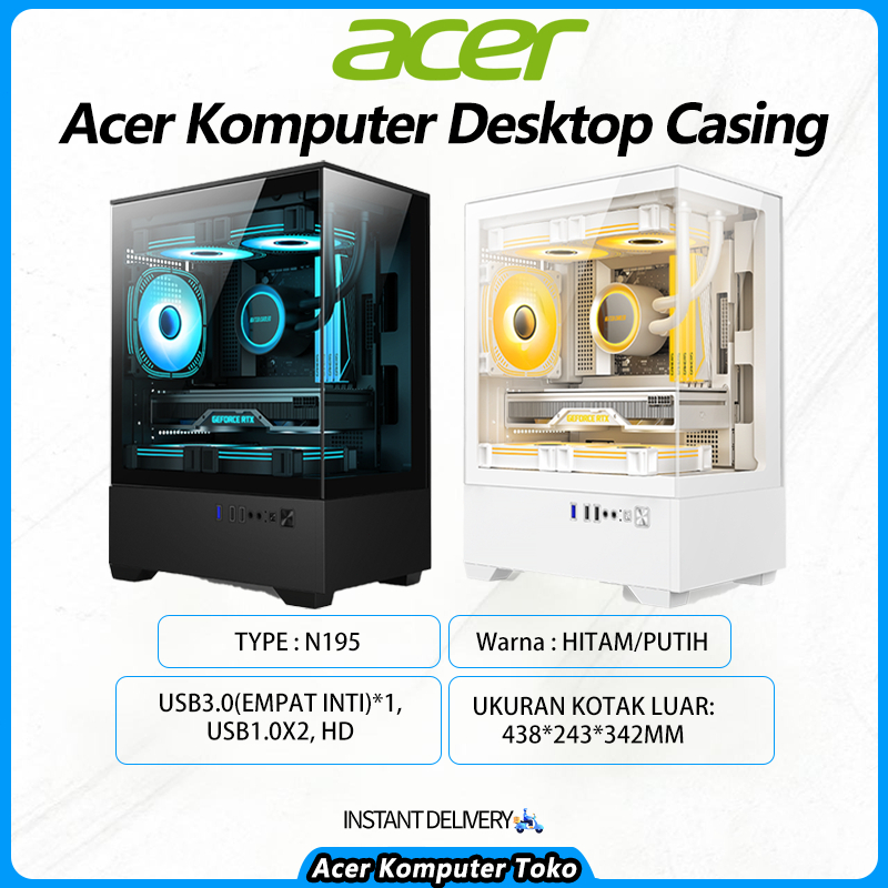 Jual ACER CASING KOMPUTER DESKTOP BARU, CASING GAME ESPORTS ...