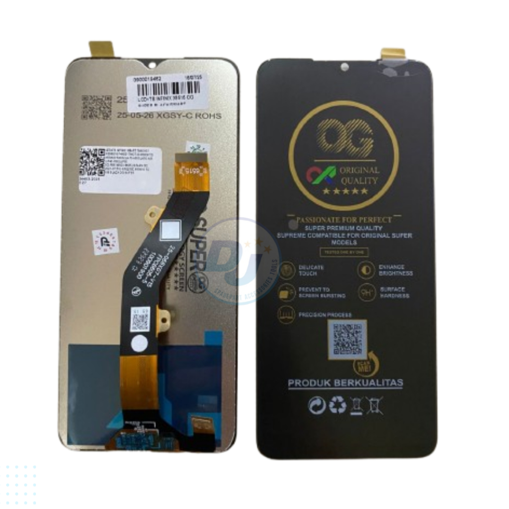 Jual LCD+TS INFINIX X6515 OG SUPER BLACK/SMART 7/SMART 7 HD/X6516/7 ...