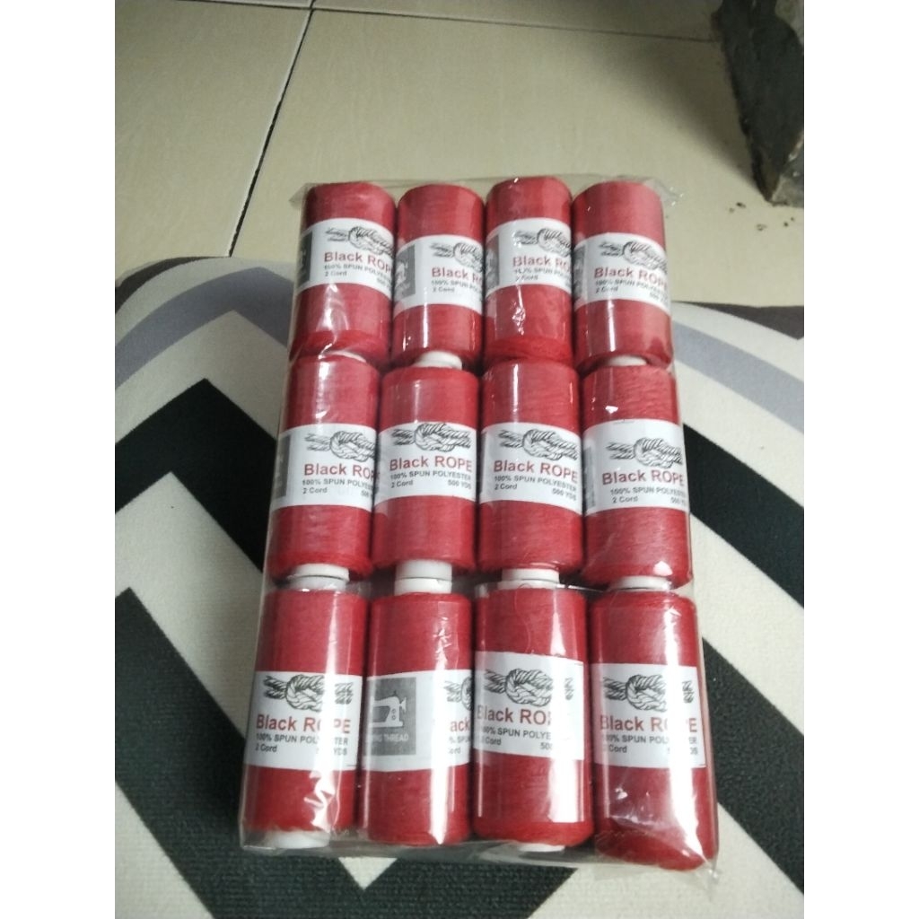 Jual Jaydening Benang Jahit Benang Lusinan 500 Yard 40/2 Macam-Macam ...
