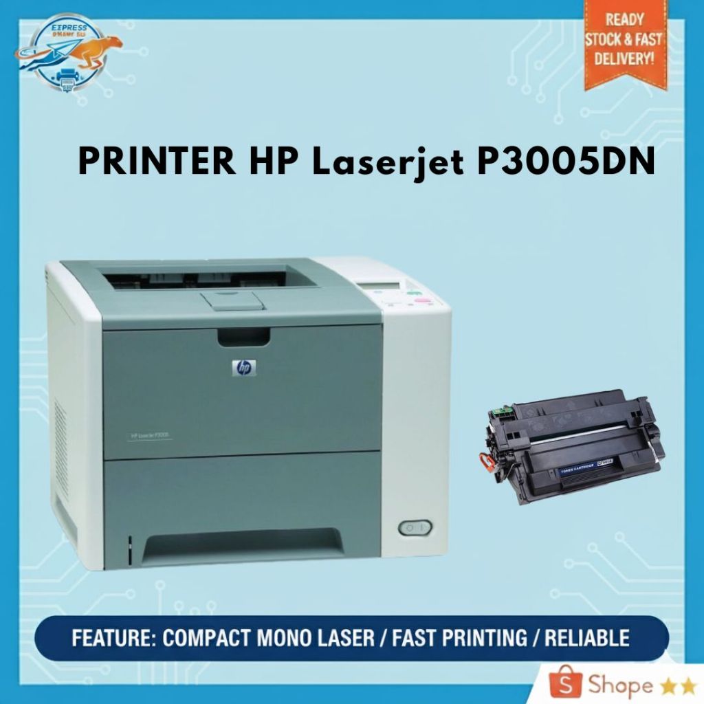 Jual [GARANSI] Printer HP P3005dn Bekas Normal | Printer Laser Mono P ...