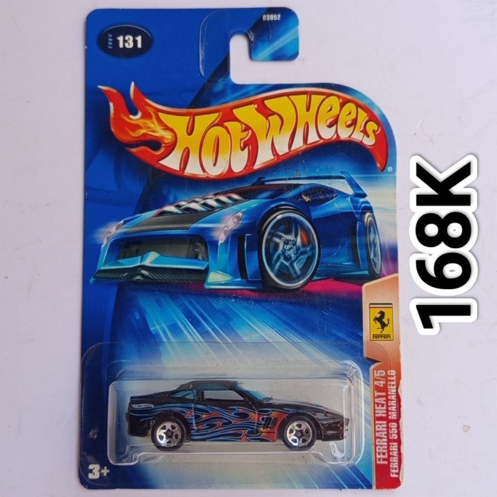 Jual Hot Wheels Ferrari Heat 550 Maranello | Shopee Indonesia