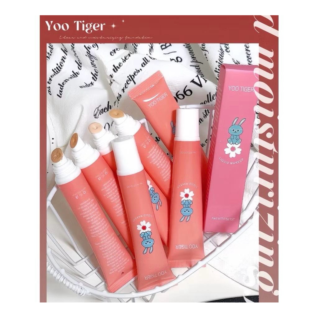 Jual New YOO TIGER Foundation BB Cream Liquid Makeup Base Natural Light ...