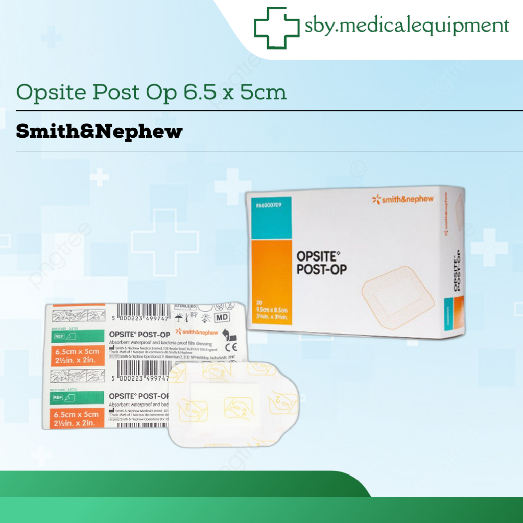 Jual OPSITE POST OP 6.5 cm x 5 cm Plester Luka Operasi Transparan ...
