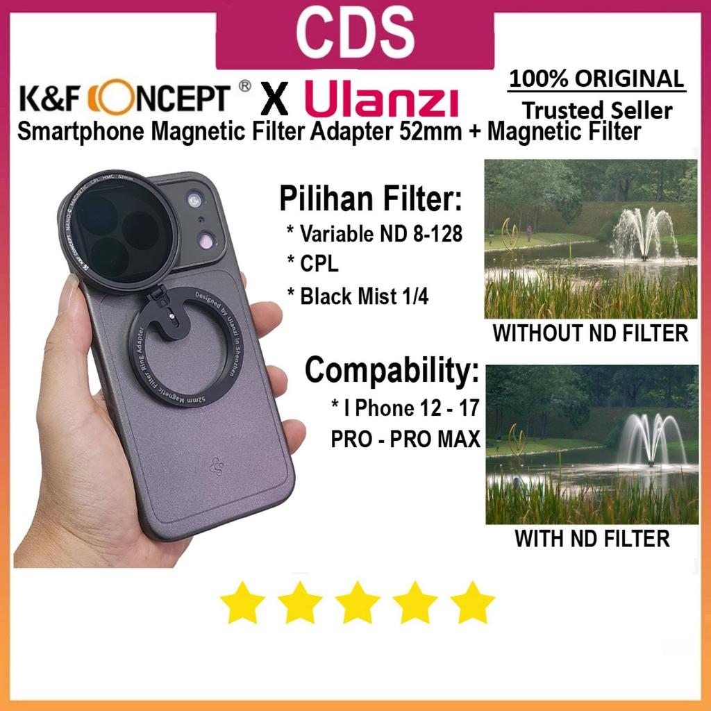 Jual KNF Magnetic Filter Set For Smartphone Photography | Shopee Indonesia