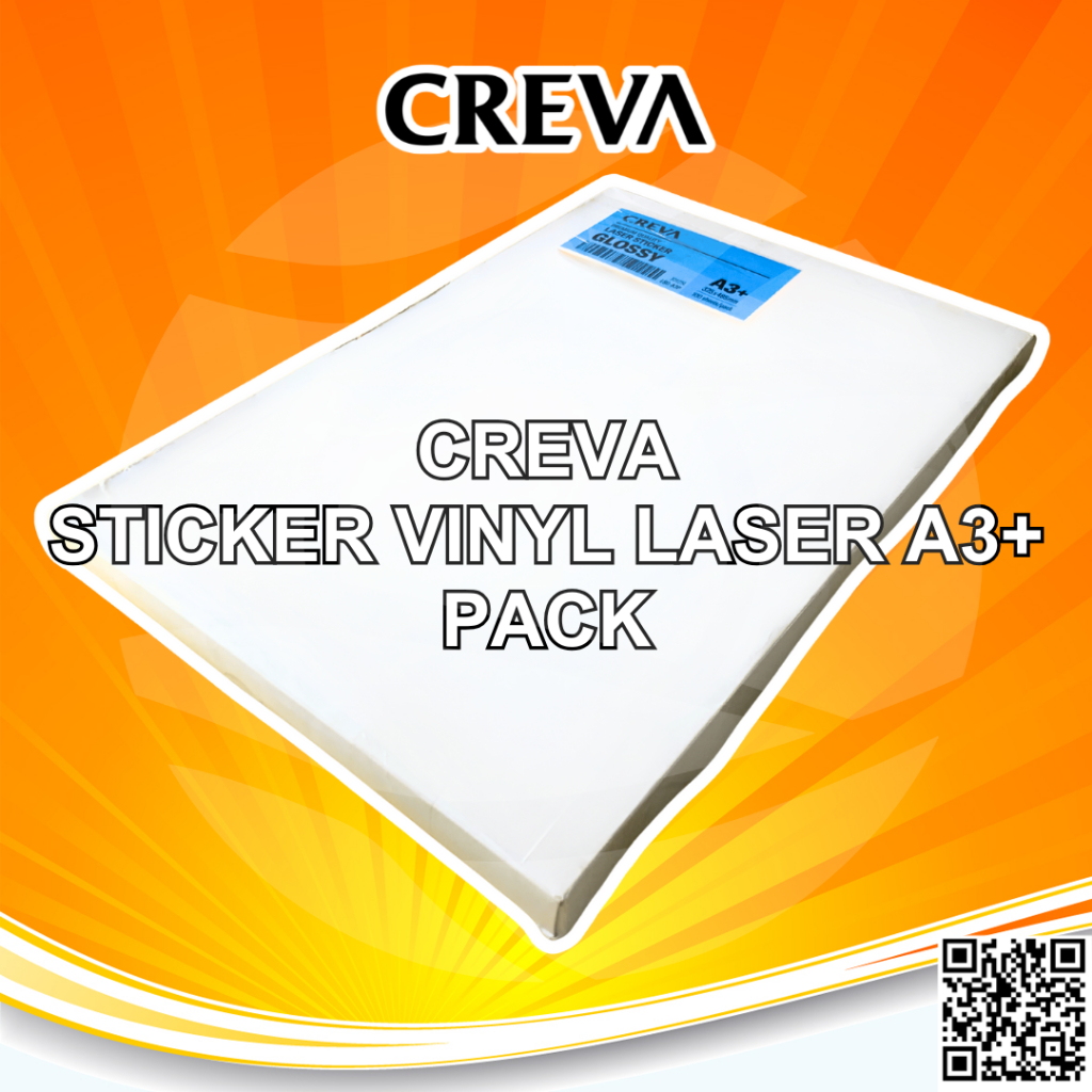 Jual Creva Sticker Vinyl Digital Print Laser Toner A3+ Label Stiker ...