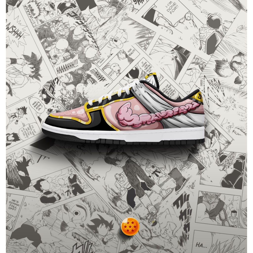 Jual custom nike dunk low DBZ MAJIN BUU by partystic | Shopee Indonesia