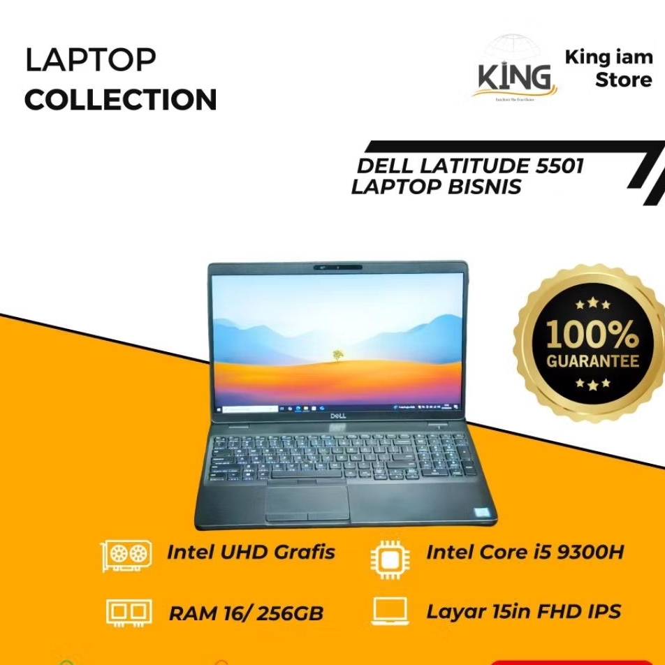 Jual Dell Latitude 5501 i5-9300H RAM 16GB SSD 256GB FHD 15.6" | Laptop ...