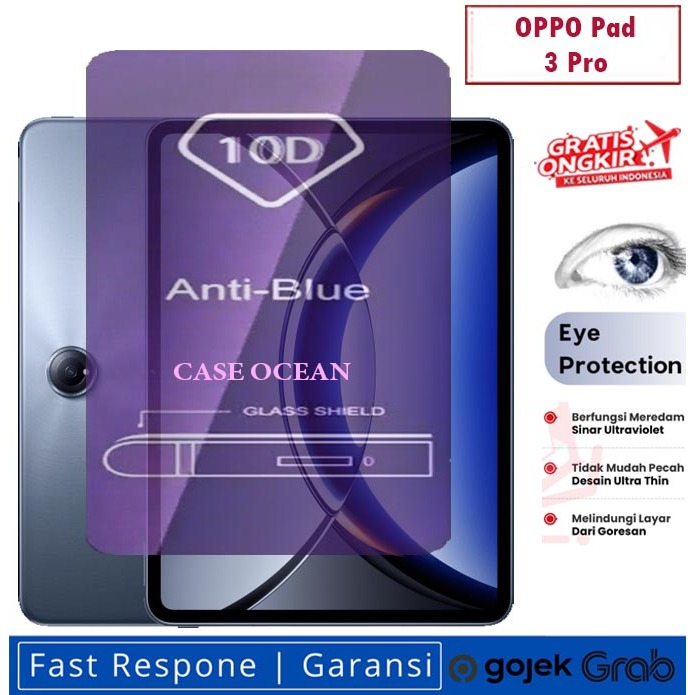 Jual OPPO Pad 3 Pro 12.1 Inch Tempered Glass Blue Light Ray Radiasi ...