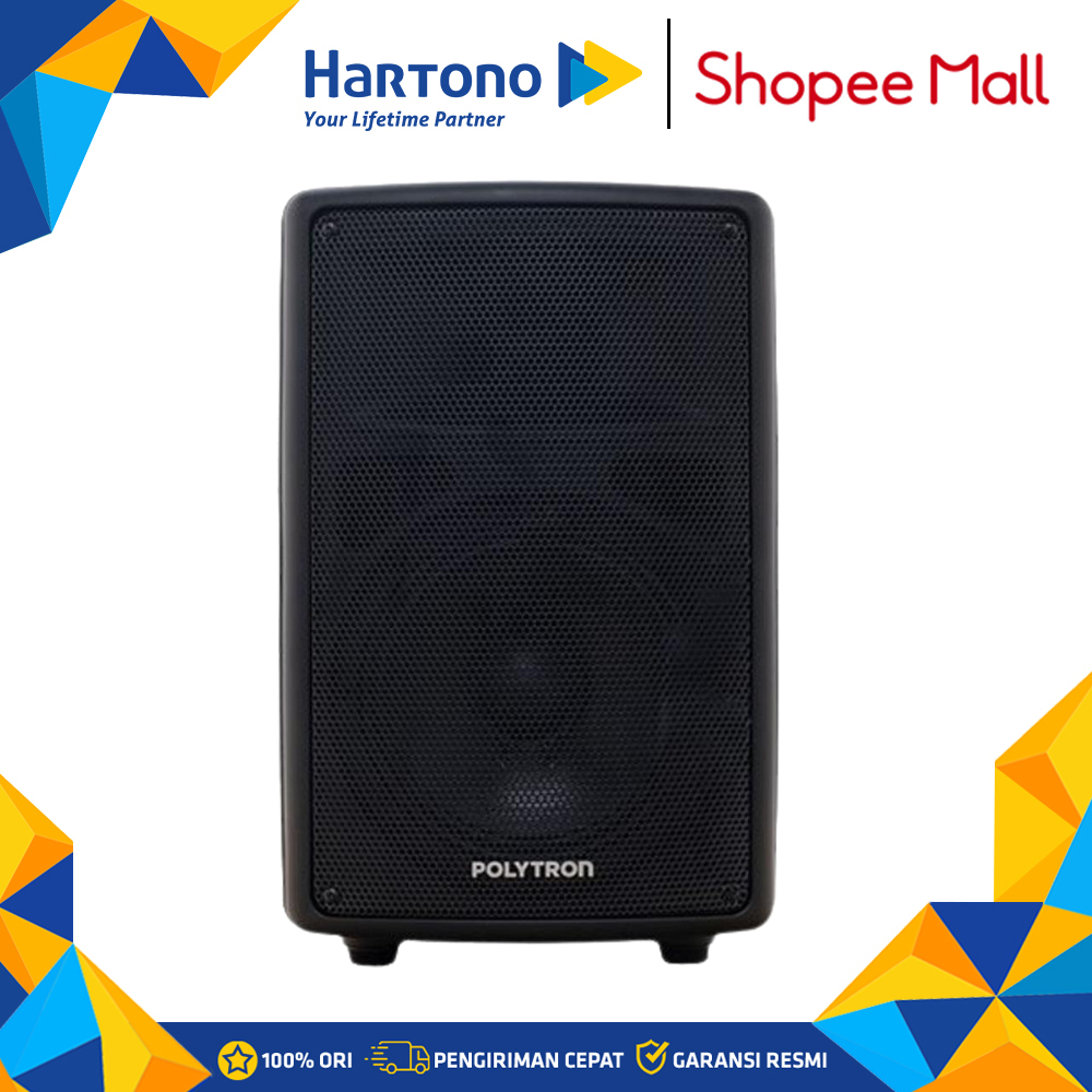 Jual Polytron Professional Portable Bluetooth Karaoke Speaker PASPRO8F3 ...
