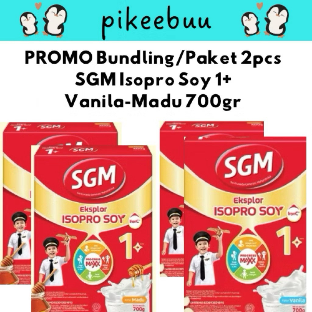 Jual SGM Soya 1+ (PROMO BUNDLING 2 X 700gr) / SGM Soya 1 Plus / SGM ...