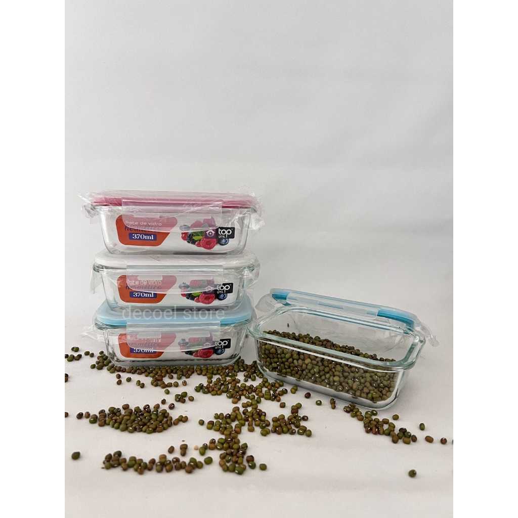 Jual Glasslock Food 320 ML 370 ML 520 ML 640 ML 800 ML 1040 ML ...
