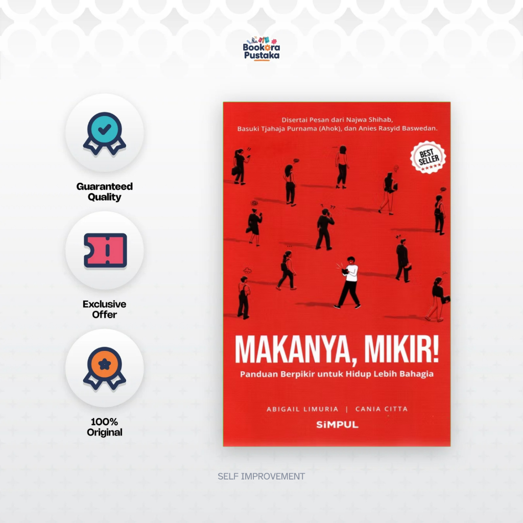 Jual Bookora Pustaka - Buku Makanya, Mikir! Kerangka Berpikir (Abigail ...