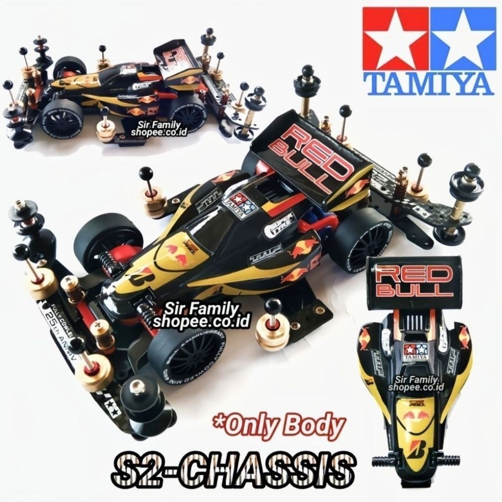 Jual Tamiya Mini 4WD Body Tamiya Astute Super-2 Chassis / Tamiya ...