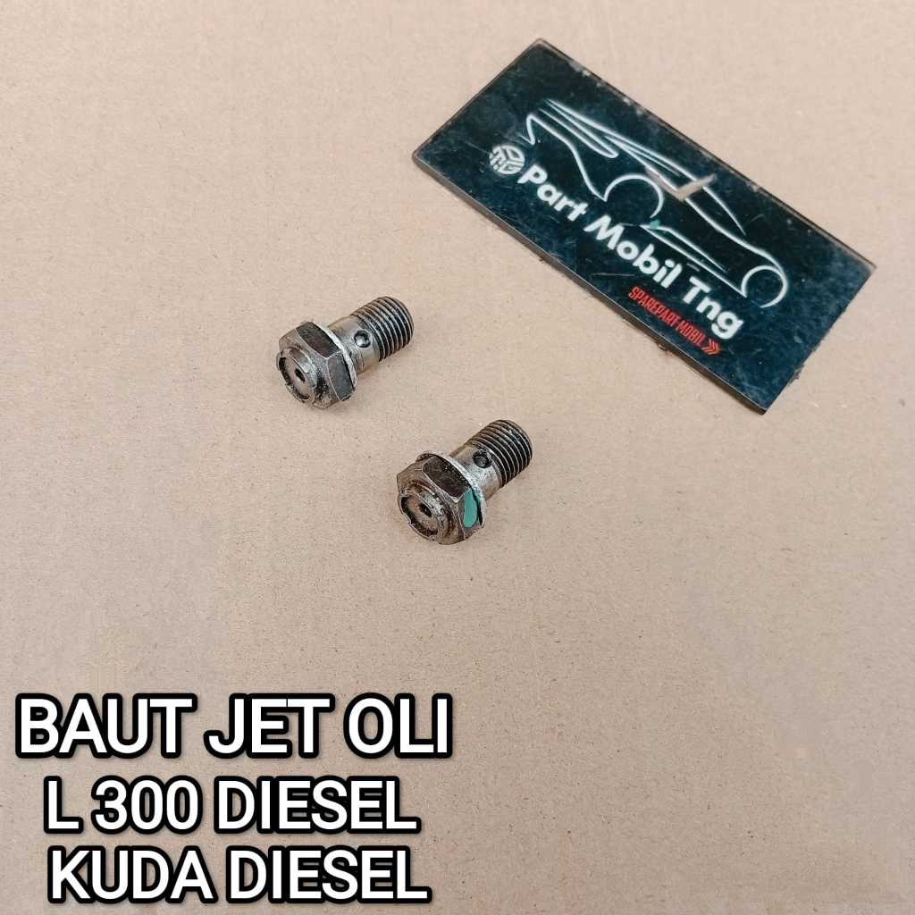 Jual Baut Jet Oli Oil Zet Valve Assy Chec Mitsubishi L300 Kuda Diesel ...