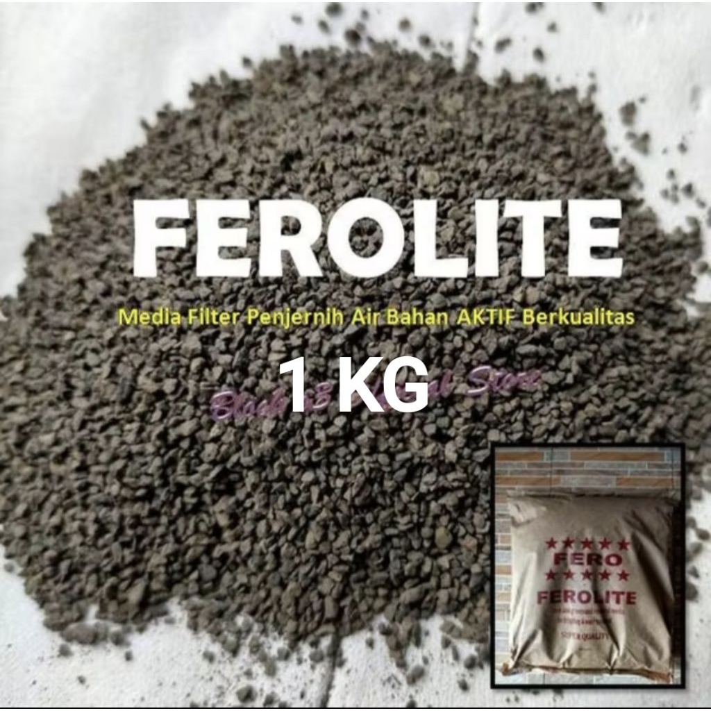Jual Pasir Ferrolite Aktif Media Filter Air, Penjernih Air Sumur ...