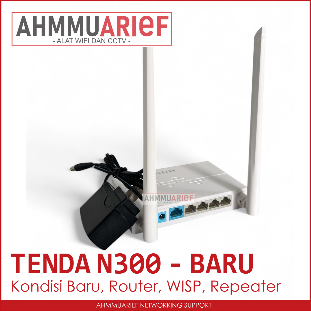 Jual BARU - TENDA N300 N301 WIRELESS ROUTER EXTENDER ACCESS POINT WIFI ...