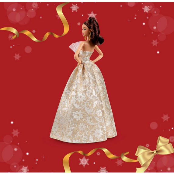 Jual BARU BARBIE SIGNATURE 2025 HOLIDAY LIGHT BROWN HAIR FASHION DOLL ...