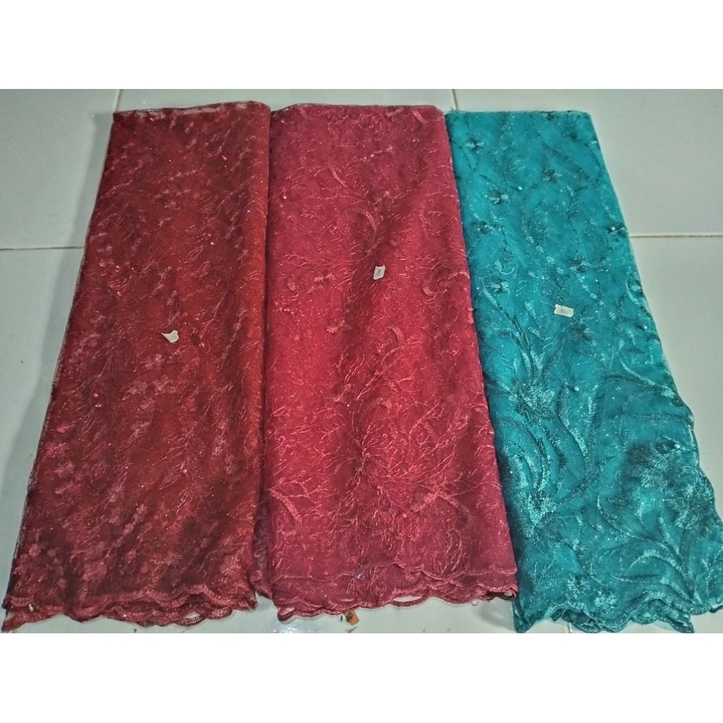 Jual kain brokat Corneli mutiara | Shopee Indonesia