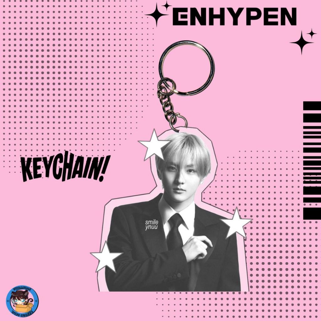 Jual KEYCHAIN ENHYPEN! GANTUNGAN KUNCI ENHYPEN BLACK PINK VERSION ...