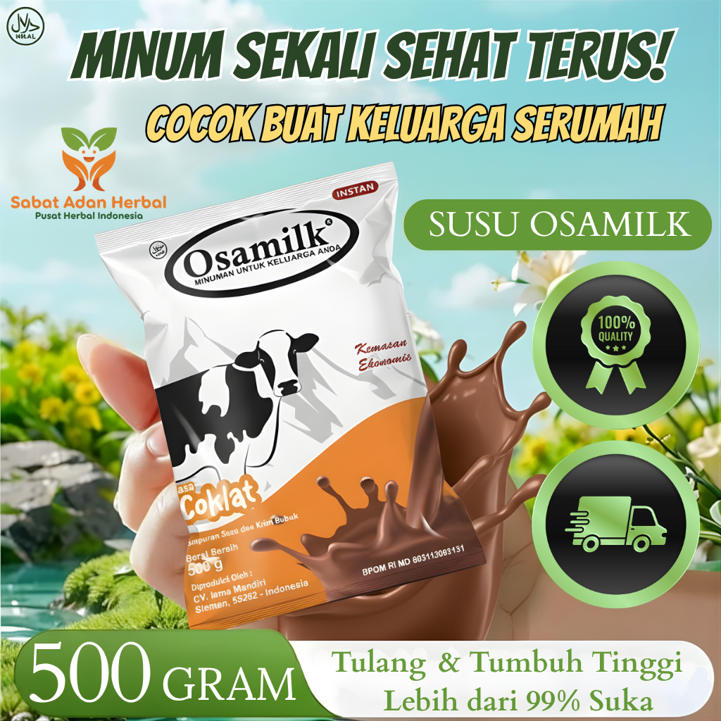 Jual OSAMILK COKELAT - Susu Sapi Bubuk Tambah Berat Badan & Kuatkan ...