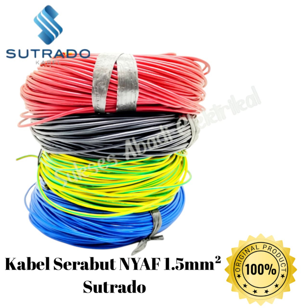 Jual Kabel Serabut NYAF 1.5mm Sutrado - METERAN | Shopee Indonesia