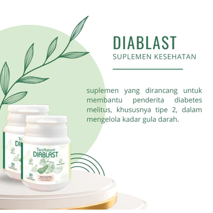 Jual Suplemen Diabetes Herbal Aman Bantu Atur Glukosa dan Produksi ...