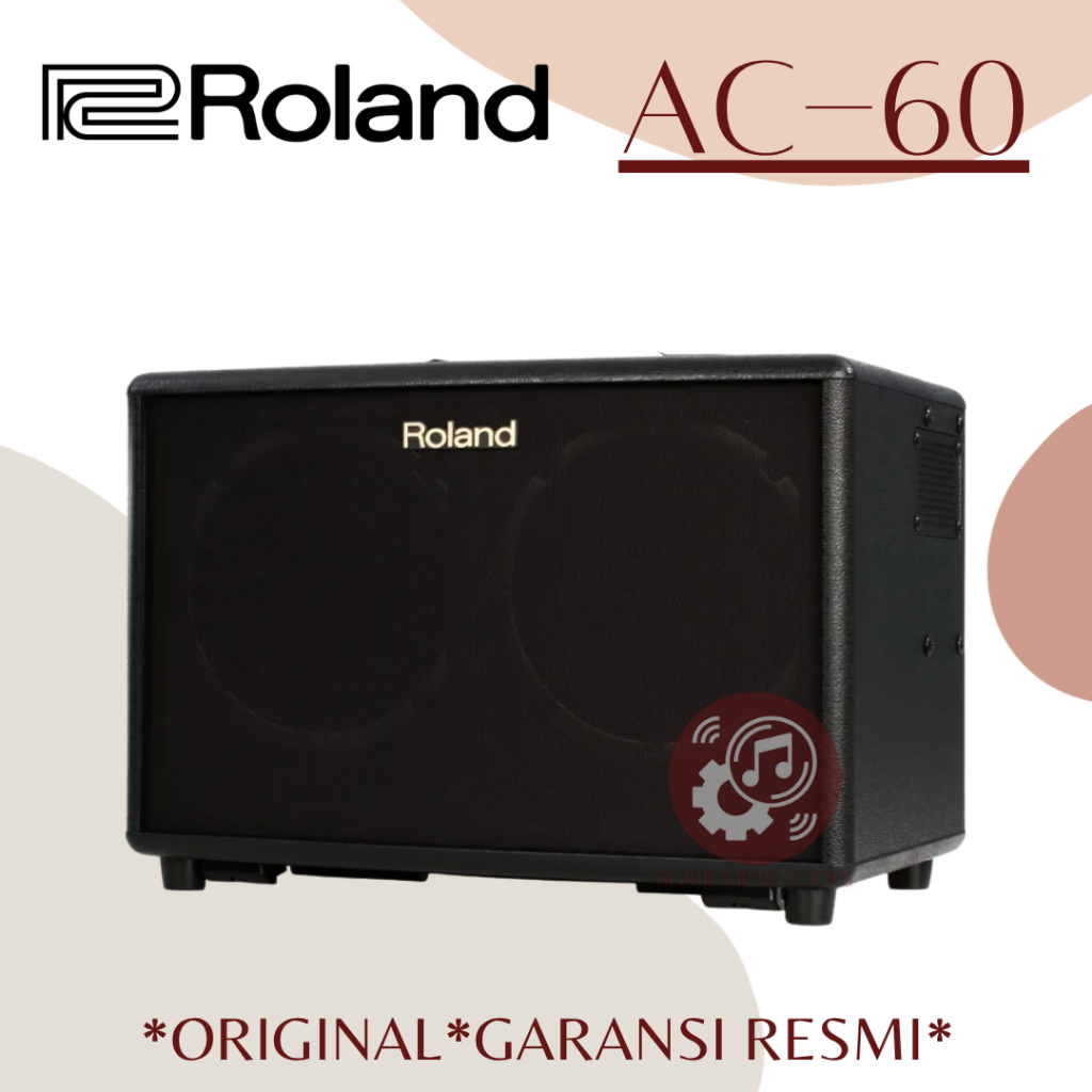 Jual Roland AC-60 - 60-watt 2x6.5" Stereo Acoustic Amp Original Guitar ...