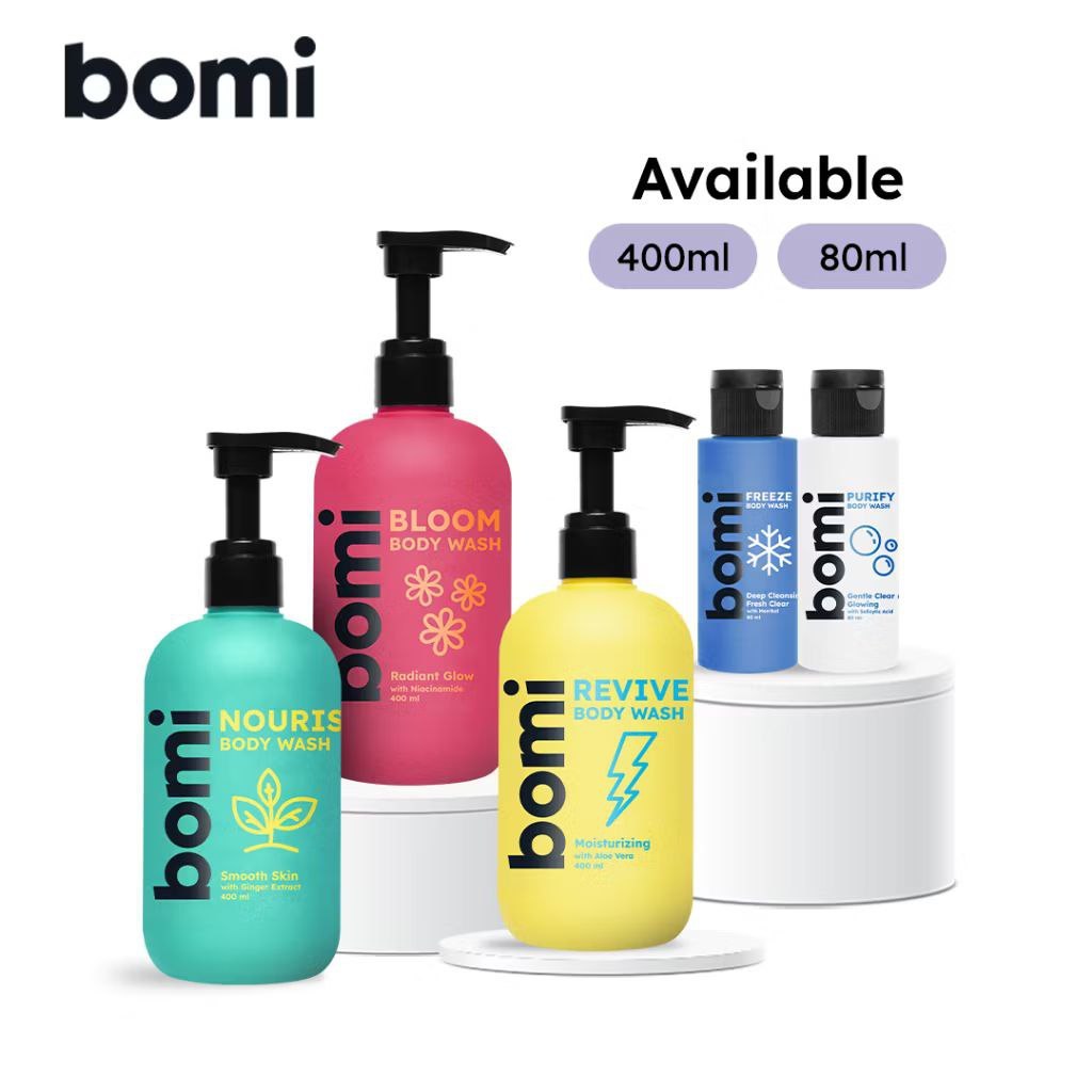 Jual BOMI Body Wash all Varian - Body Wash Bomi - Body Wash 400 ml ...