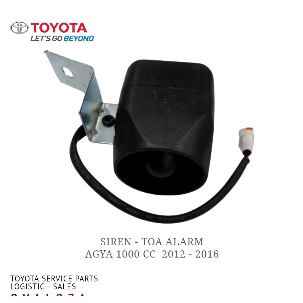 Jual Sirine TOA Alarm Toyota Agya 1000cc Original | Shopee Indonesia