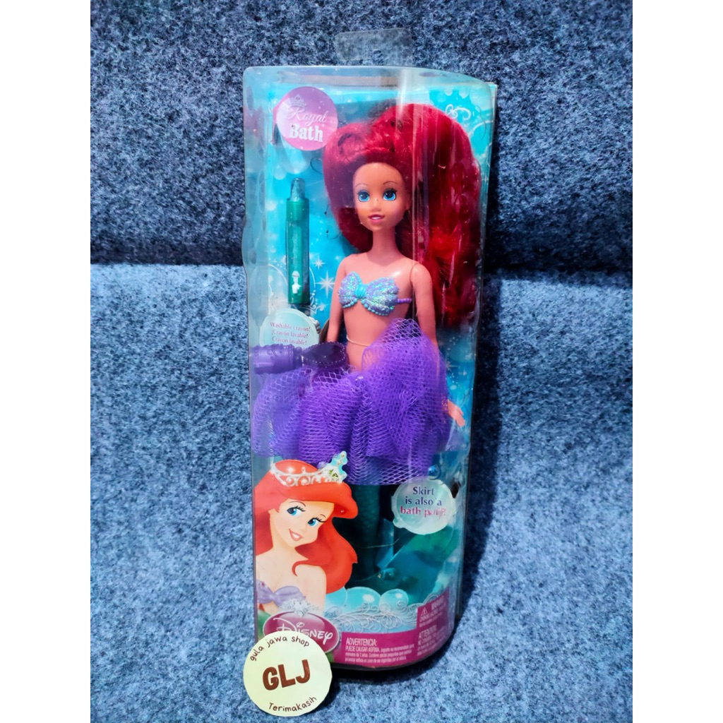 Jual Disney Princess Ariel royal bath doll | Shopee Indonesia