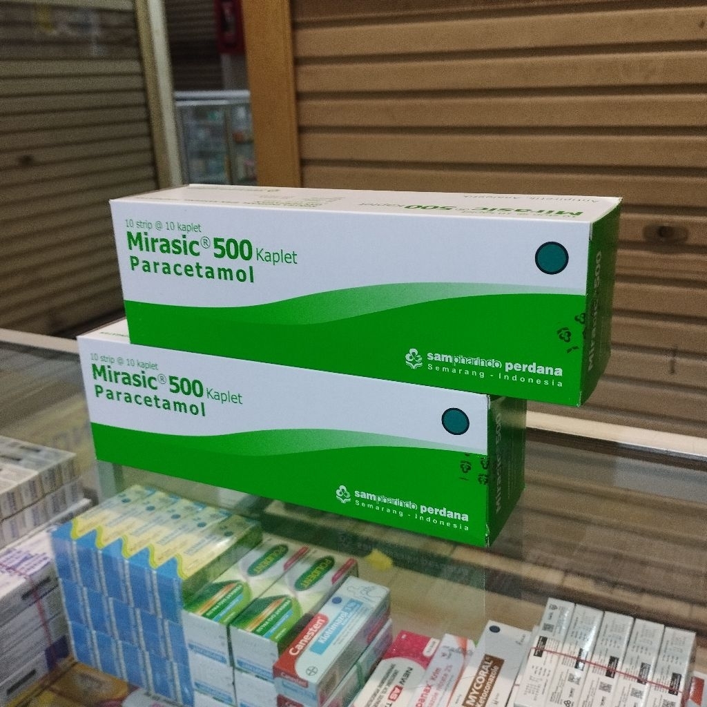 Jual Mirasic 500mg Box 100 Kaplet Expired Jun 2028 | Shopee Indonesia