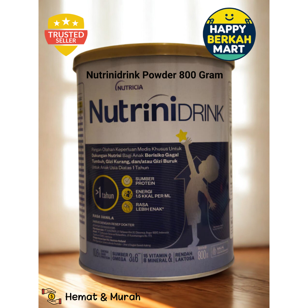 Jual Nutrinidrink Powder Vanilla untuk Usia 1-12 Tahun (800 Gram ...