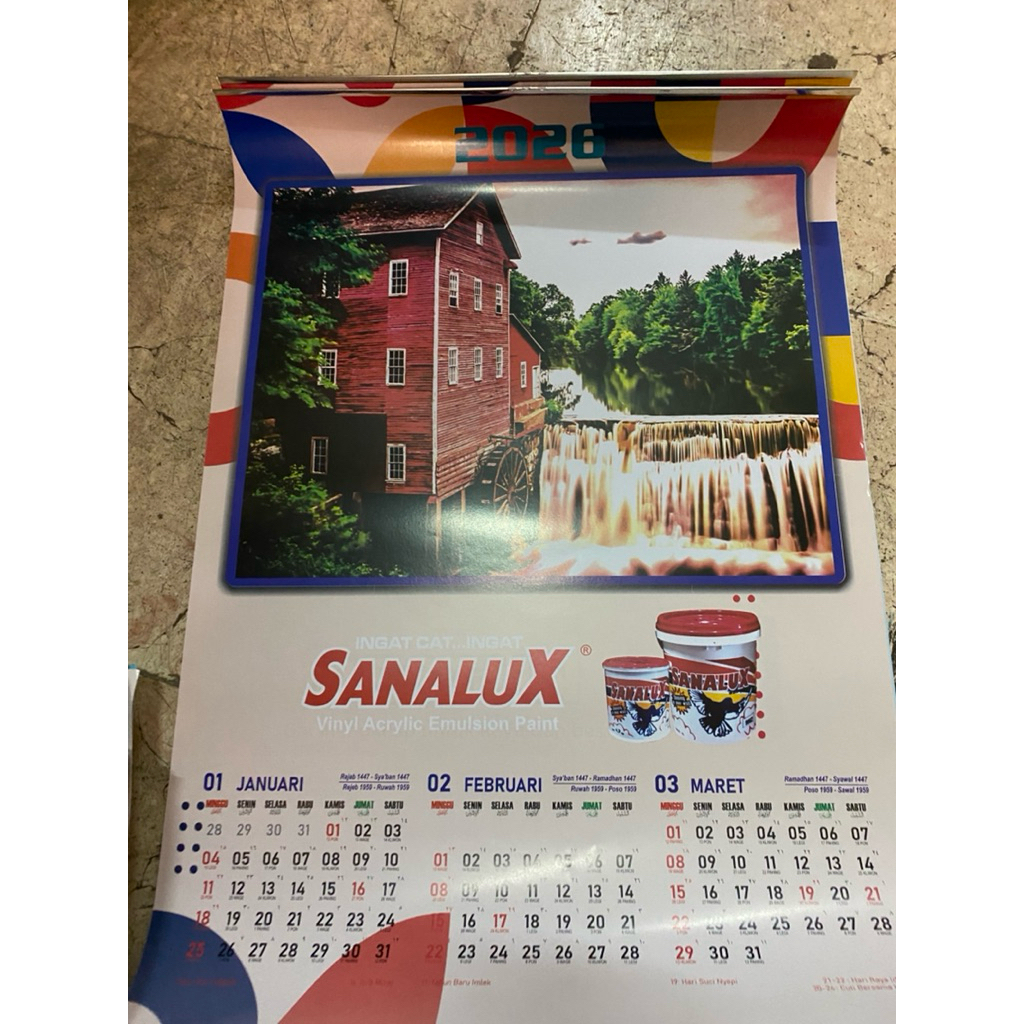 Jual KALENDER 2026 BAGUS MURAH KALENDER GANTUNG | Shopee Indonesia